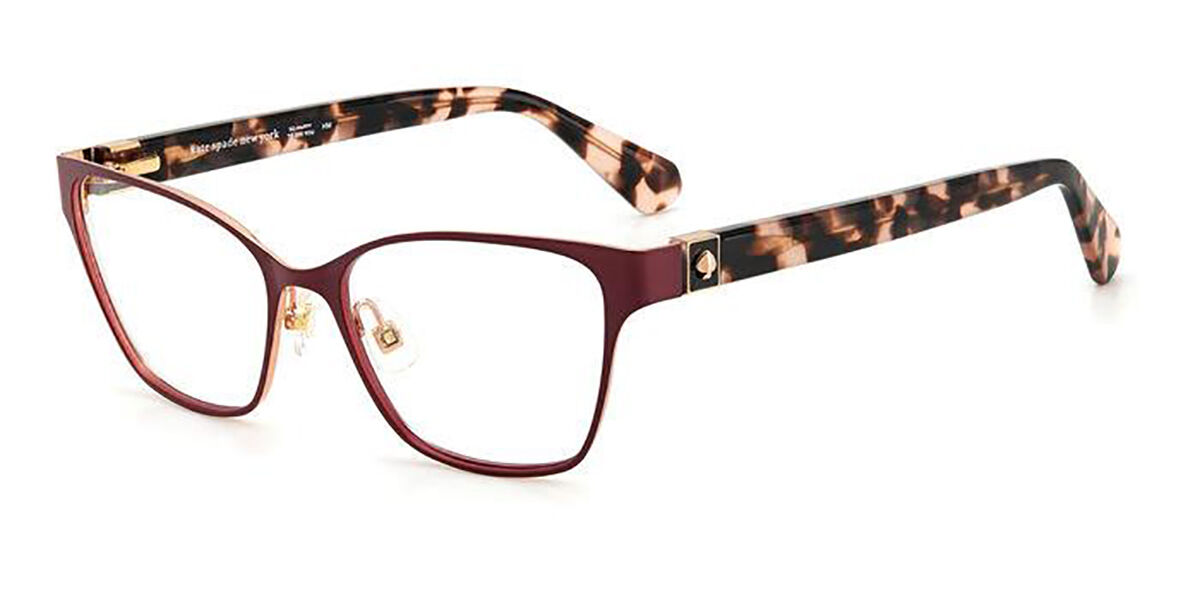 Kate Spade Ivie 0AW Carré Rose Gold Red lunettes | SmartBuyGlasses Canada